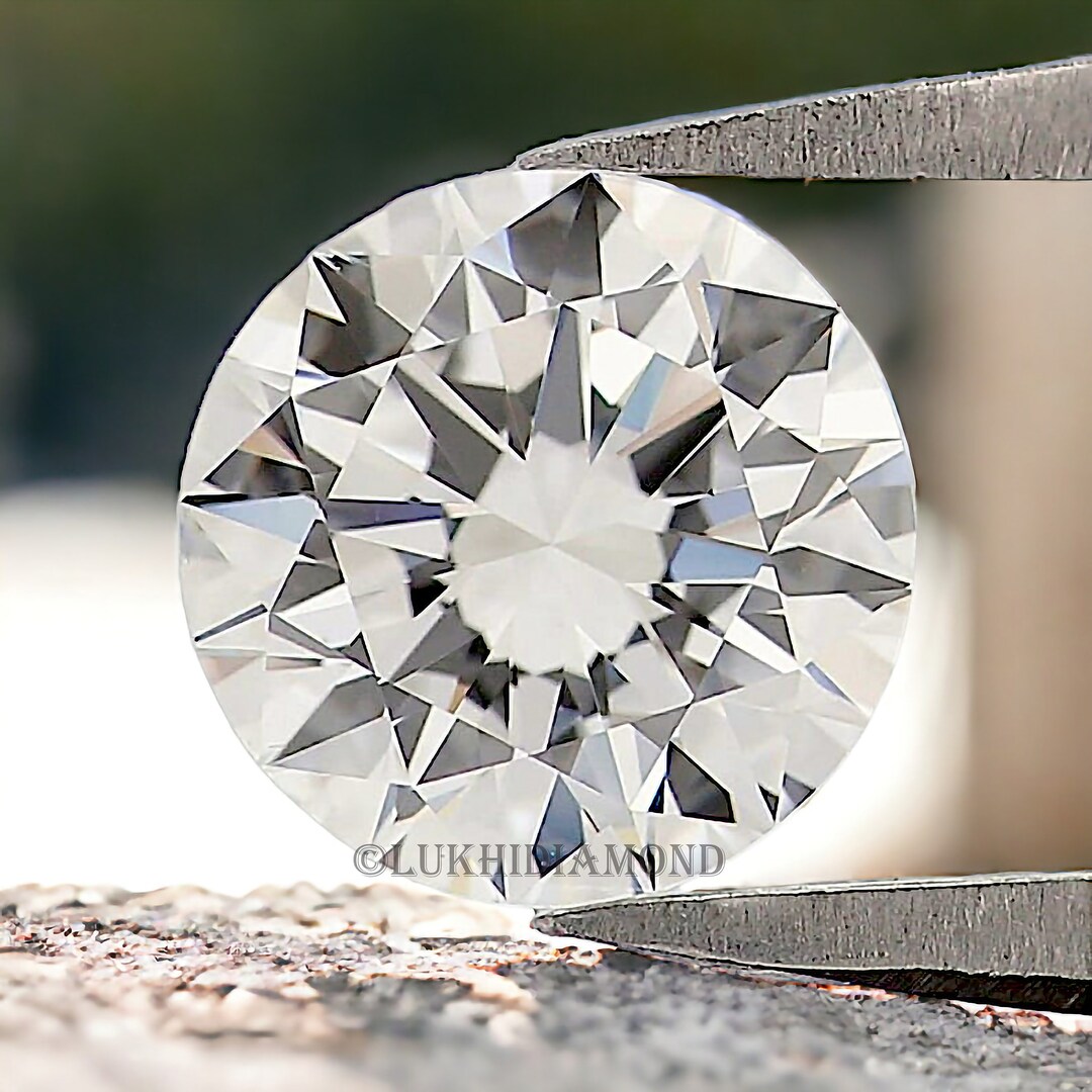 IGI Certified 1 Ct, 1.5 Ct, 2 Ct, 2.5 Ct, 3 Ct Round Brilliant Cut Lab ...