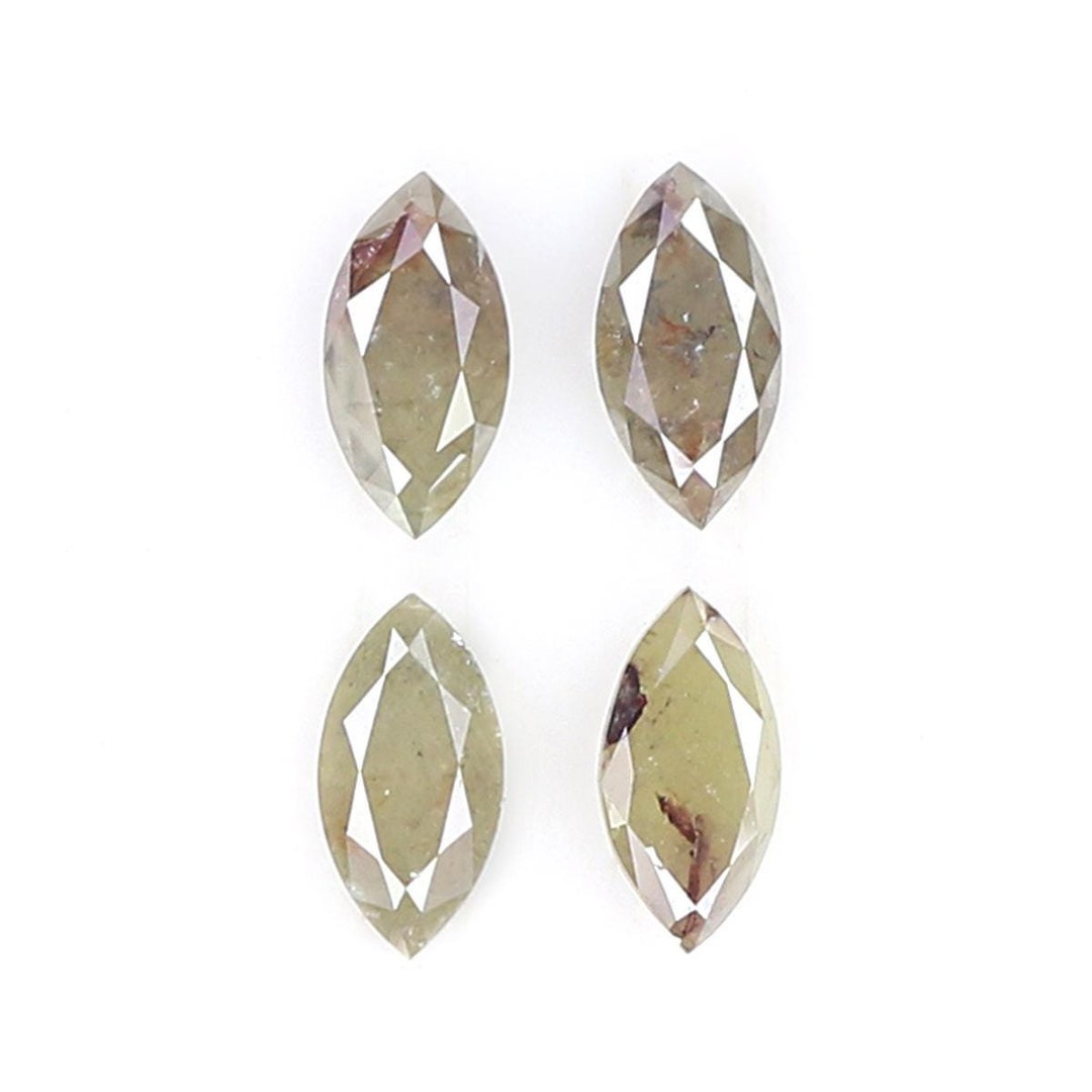 1.01 CT Natural Loose Marquise Shape Diamond Yellow Marquise Cut ...
