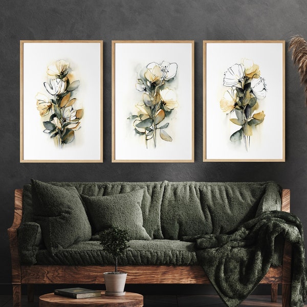 3 Panel Canvas - Etsy