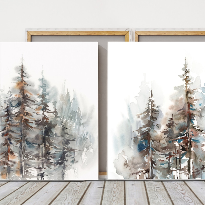 Forest Wall Art - Etsy