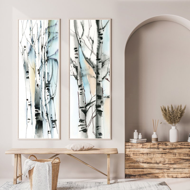 Long Wall Vertical Wall Art - Etsy