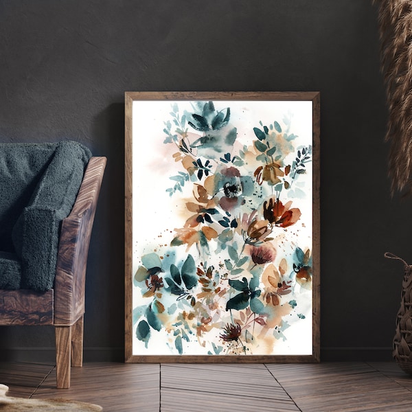 Botanical Canvas - Etsy