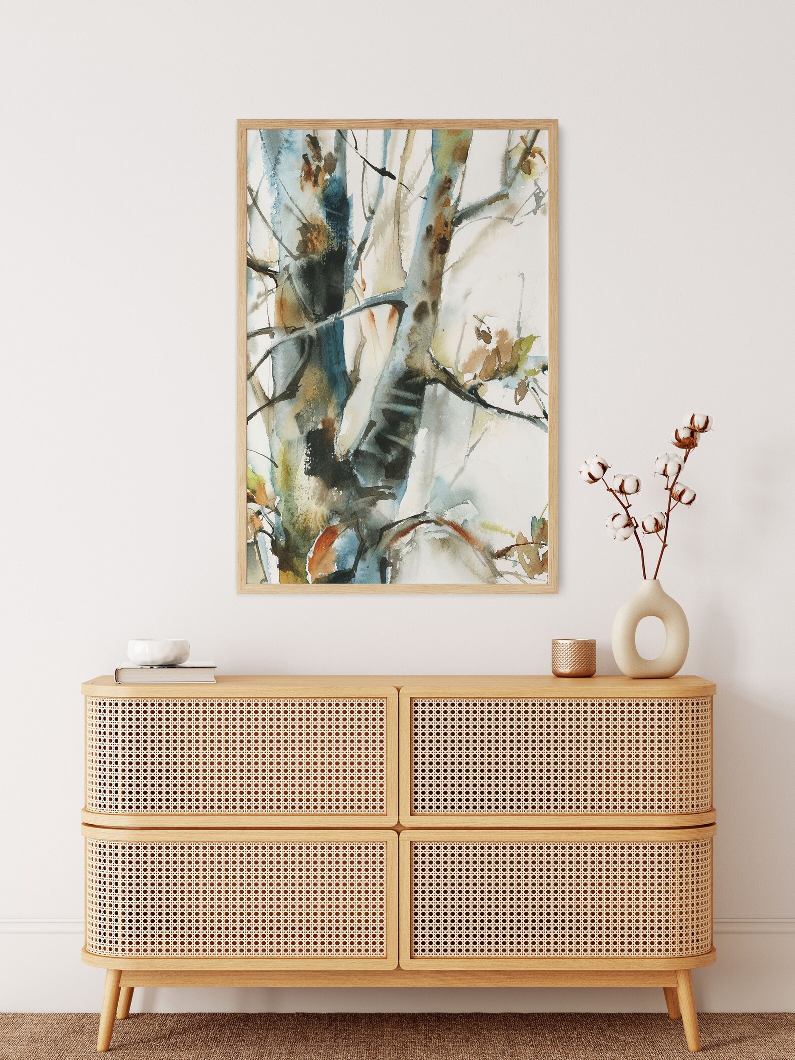 Tree Print Nature Landscape Print Canvas Art Print Trees - Etsy