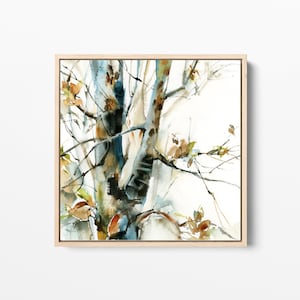 Tree Print Nature Landscape Print Canvas Art Print Spring - Etsy