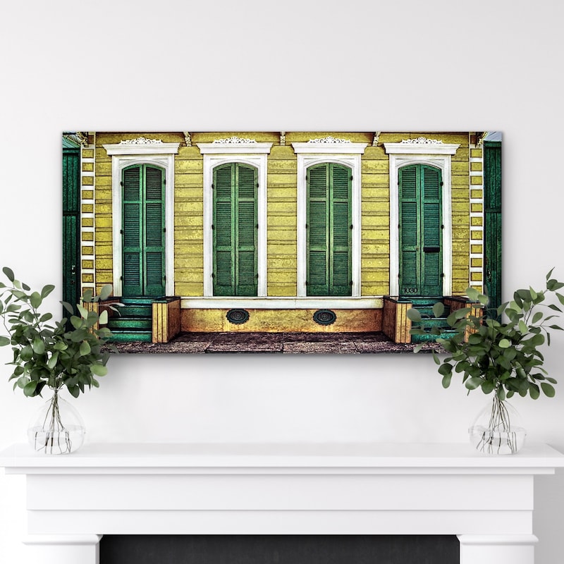 Yellow Shutters - Etsy