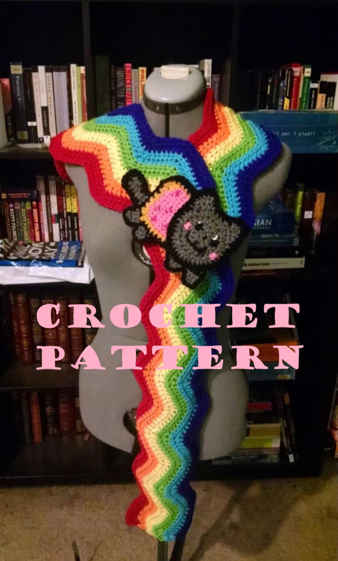 Pattern: Nyan Cat Scarf - Etsy
