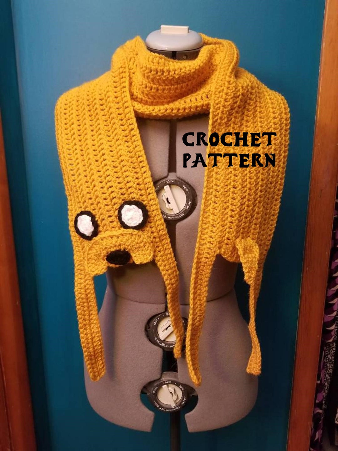 Pattern: Jake the Dog Scarf - Etsy