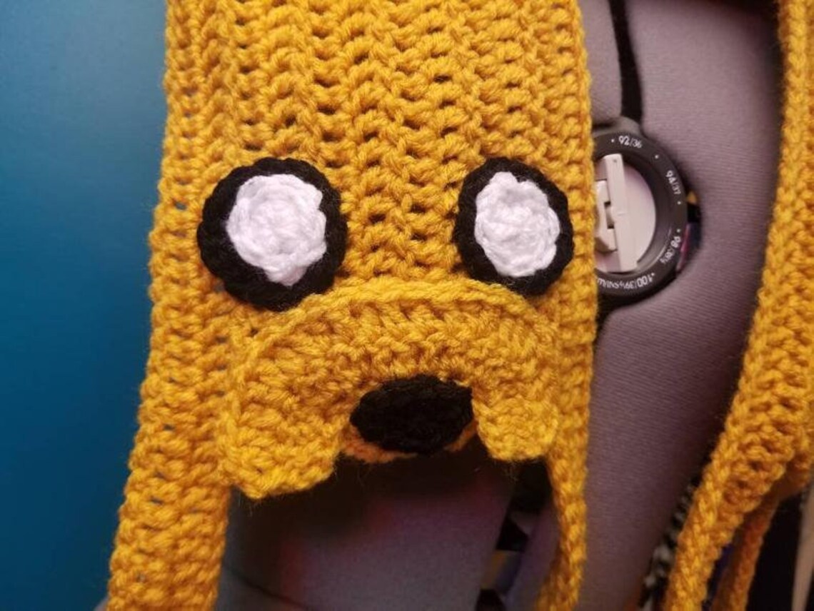 Pattern: Jake the Dog Scarf - Etsy