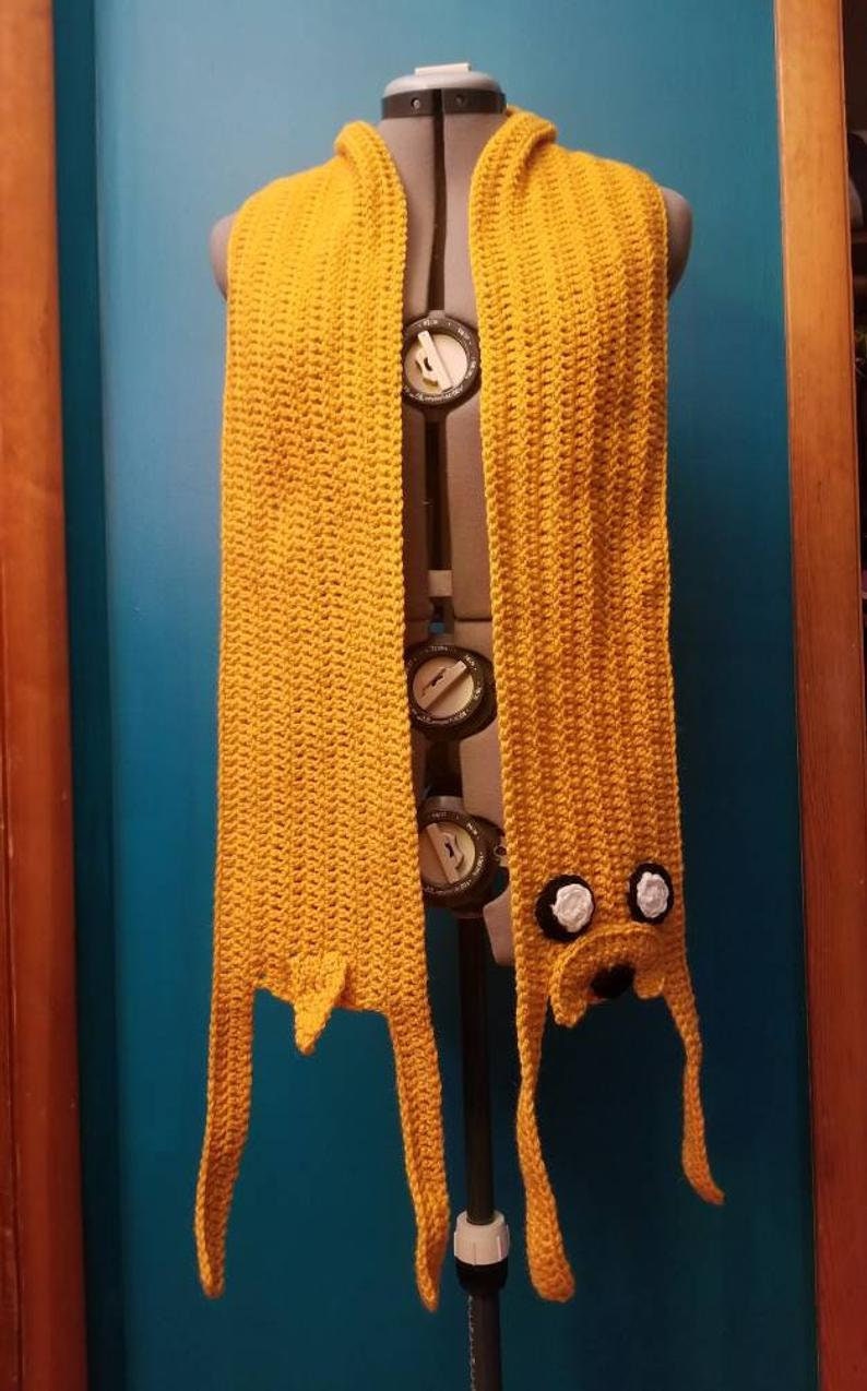 Pattern: Jake the Dog Scarf - Etsy