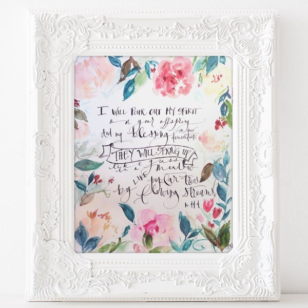 Calligraphy Bible Verses - Etsy