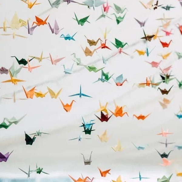 Paper Cranes - Etsy