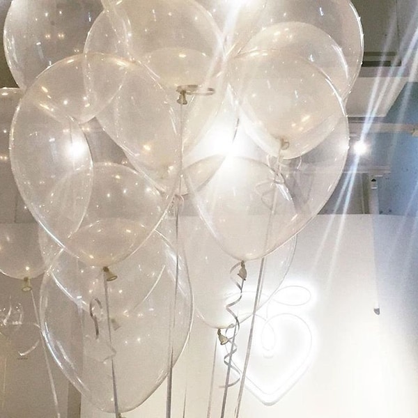 Clear Balloons - Etsy