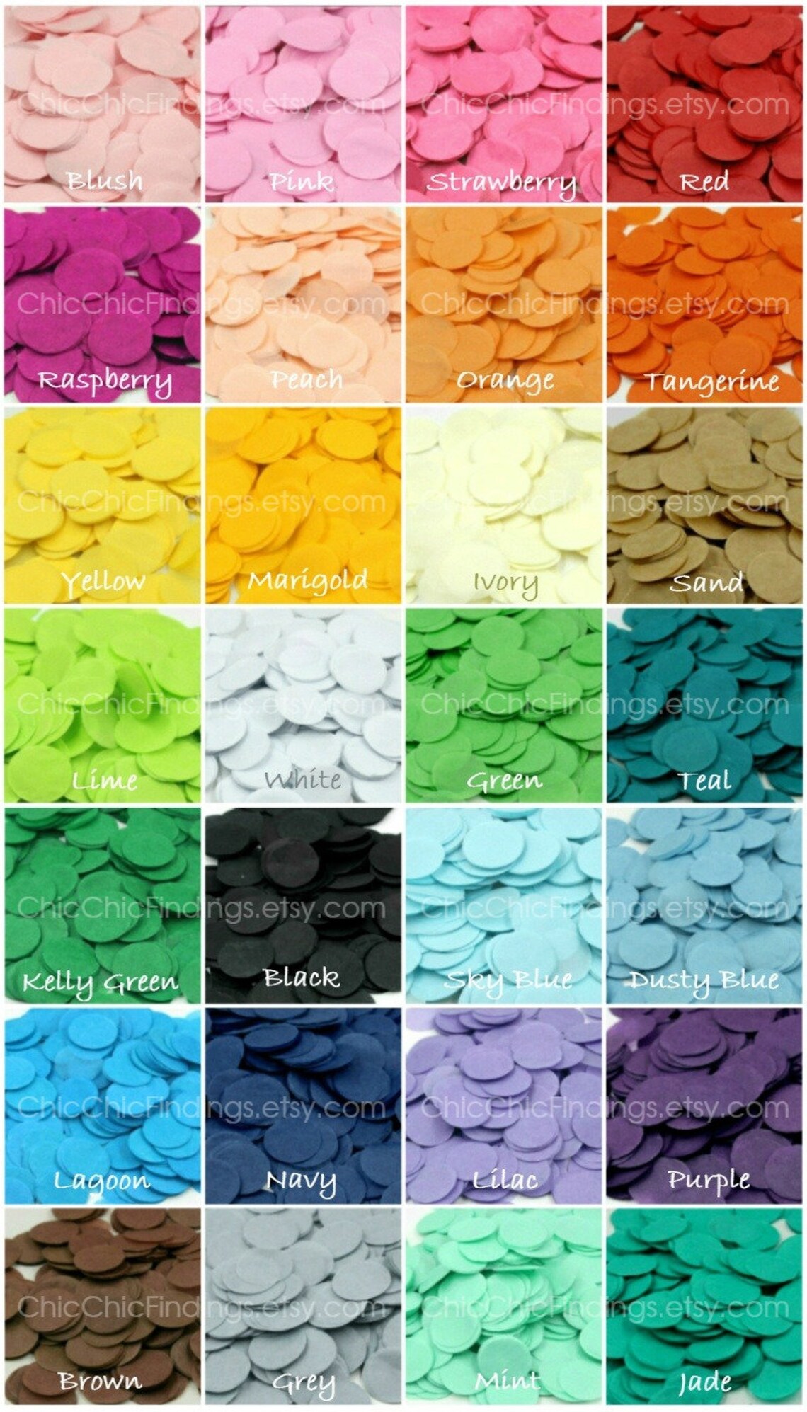 Ocean Teal Mint Grey White Sand Tissue Paper Confetti - Etsy