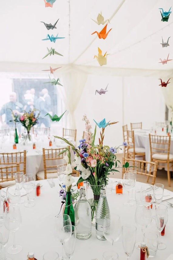 Wedding Table Decorations Origami