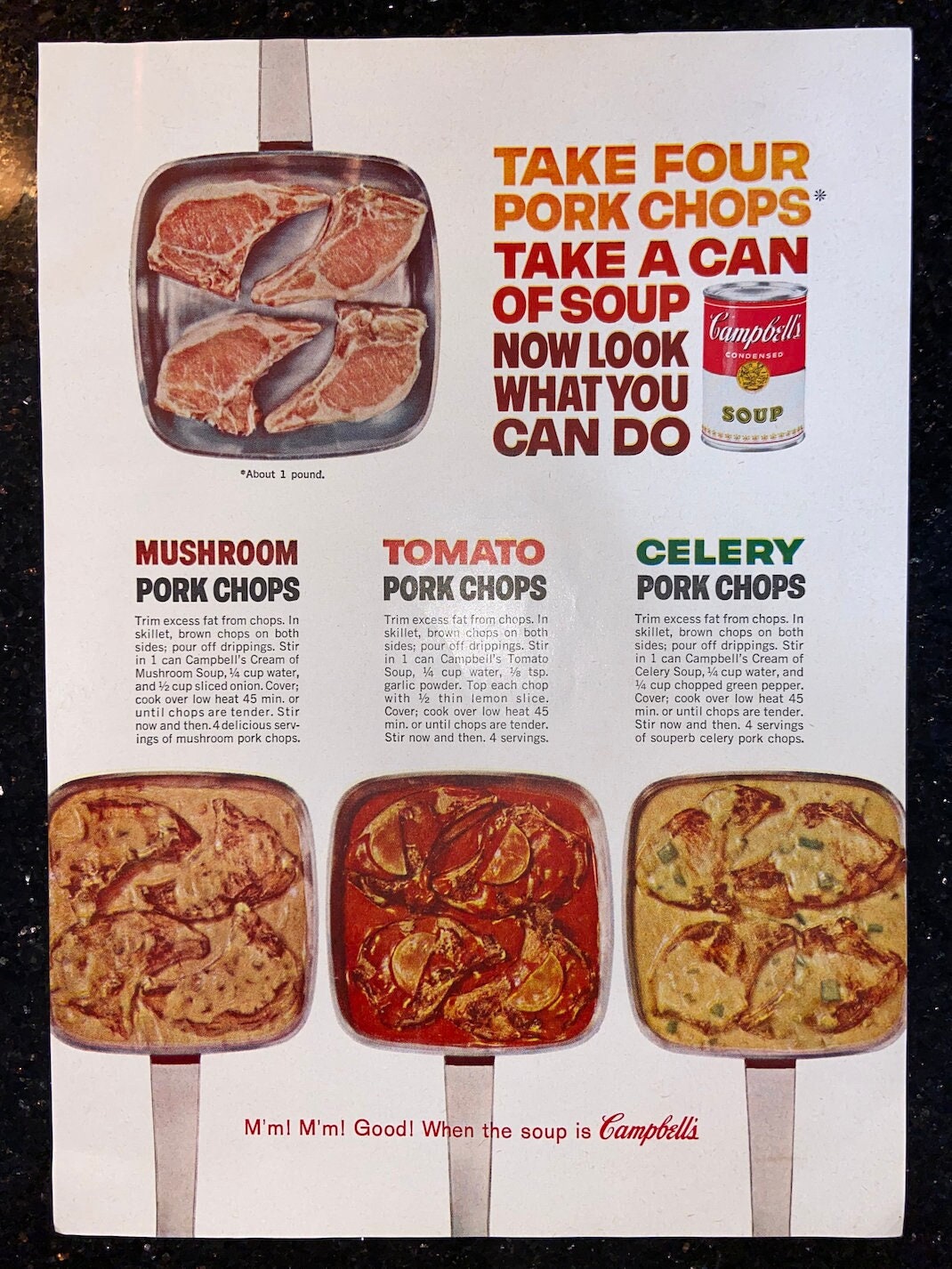 1962 Vintage Print Ad for Campbells Soup "now Look What You Can Do" - Etsy