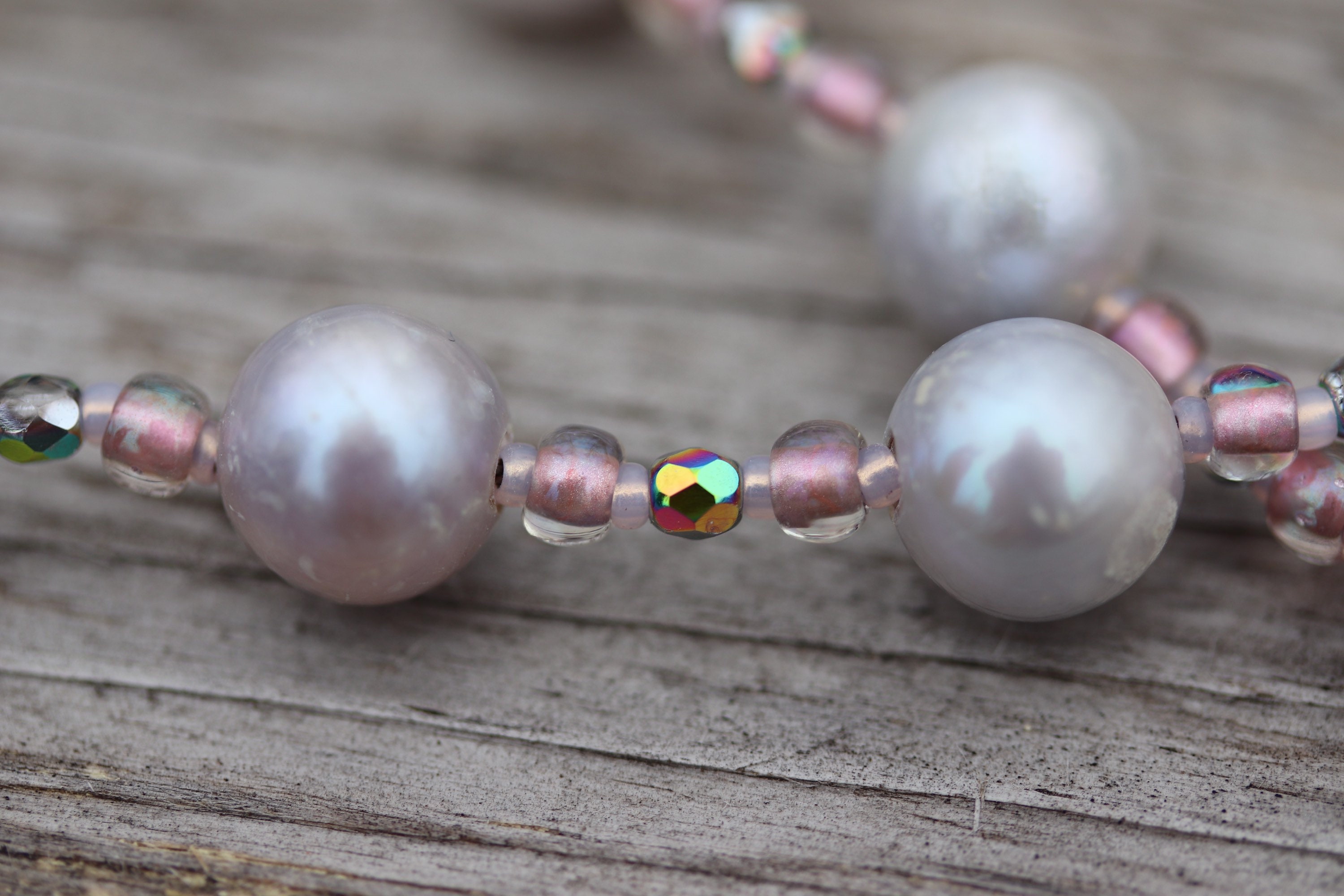 Abalone Shell & Freshwater Pearl Necklace | Etsy