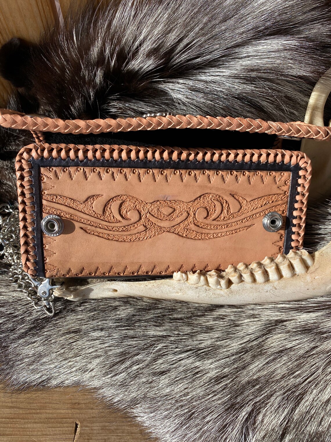 Chain Wallet Set - Etsy