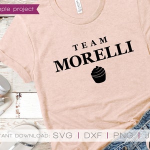 Team Morelli SVG: Stephanie Plum, Book Lover Shirt Design (digital ...