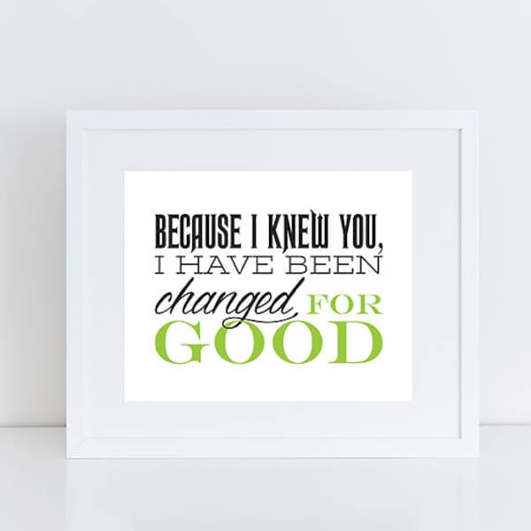 I Have Been Changed for Good Svg - Etsy