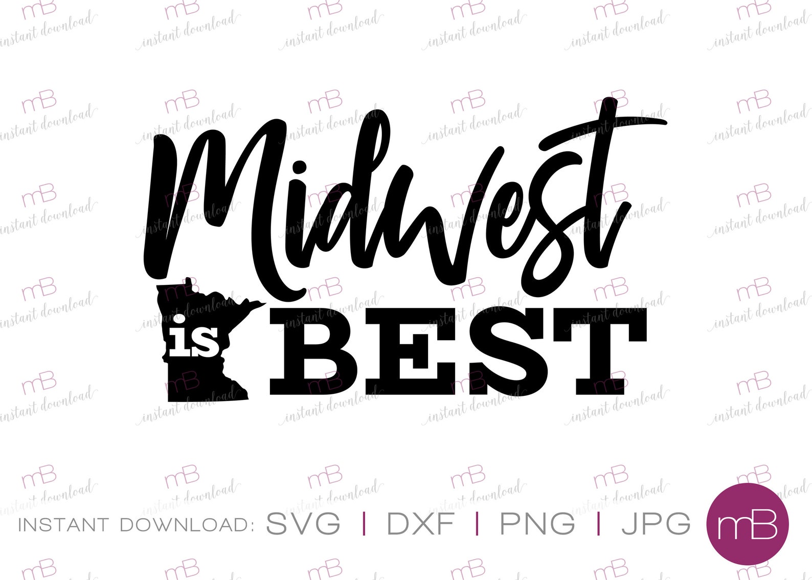 Midwest is Best Minnesota Svg Midwest Shirt Home State SVG - Etsy