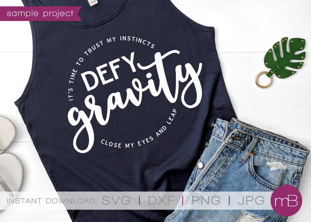 Defying Gravity SVG: Wicked Musical Broadway Song Lyrics (digital ...