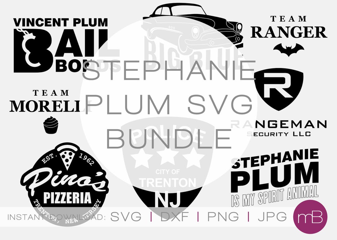 Stephanie Plum, Rangeman, Trenton PD, Book Shirt SVG, Book Shirts Women ...