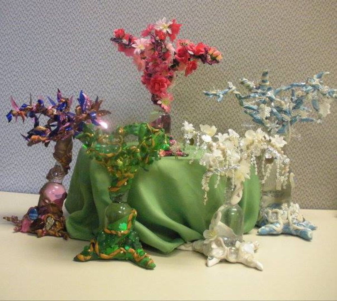 Personalized Gift Tree Made With Love, Wire, Beads, Clay Pick Your Own ...