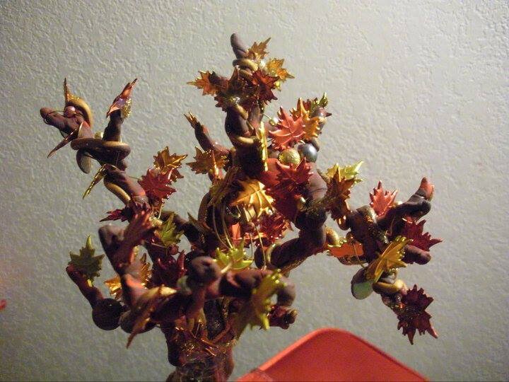 Personalized Gift Tree Made With Love, Wire, Beads, Clay Pick Your Own ...