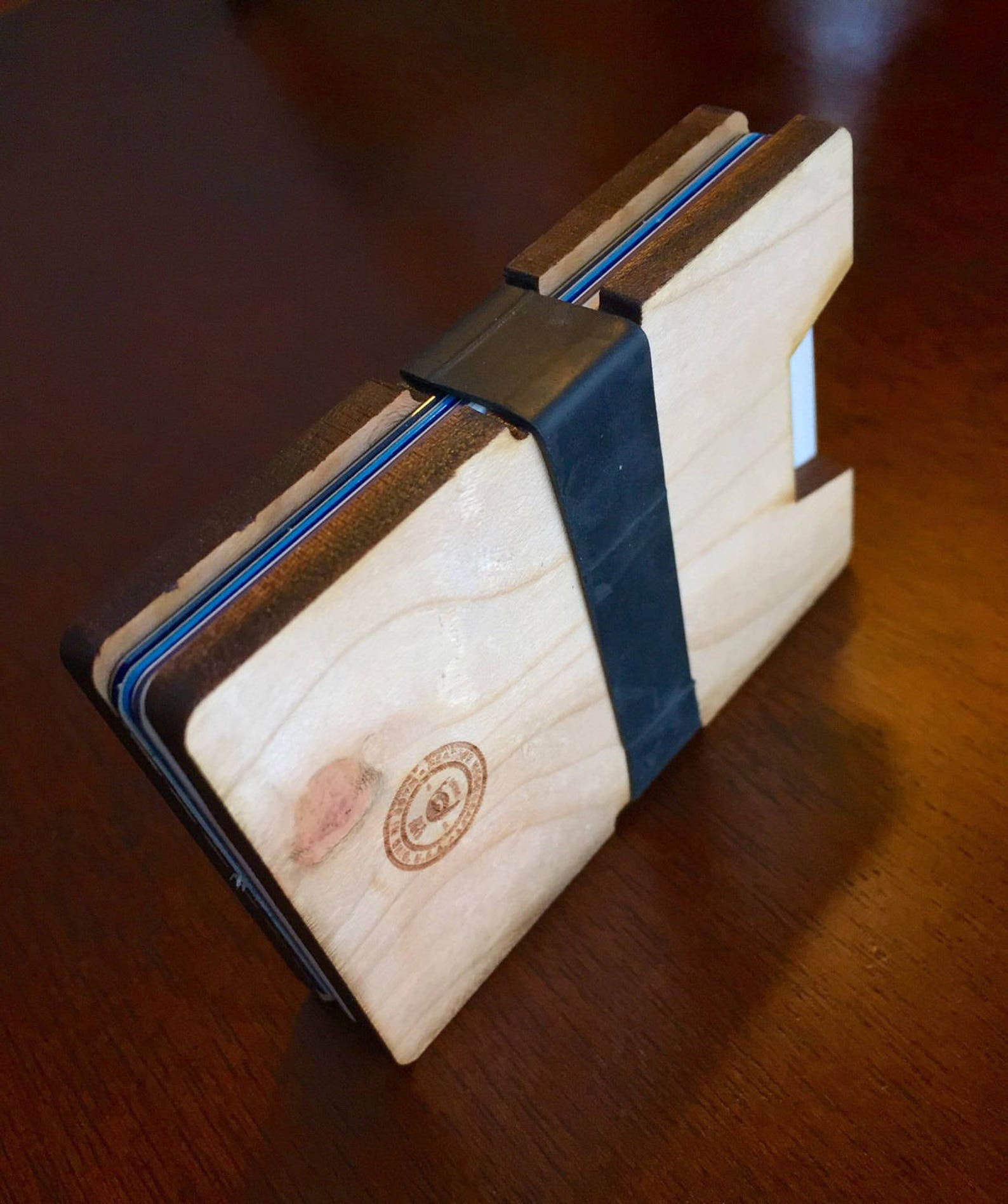 Custom Reclaimed & Recycled Wood Wallet sandwich - Etsy