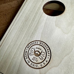 Custom Coinhole Game Board - Personalized, Wedding, Father's Day ...