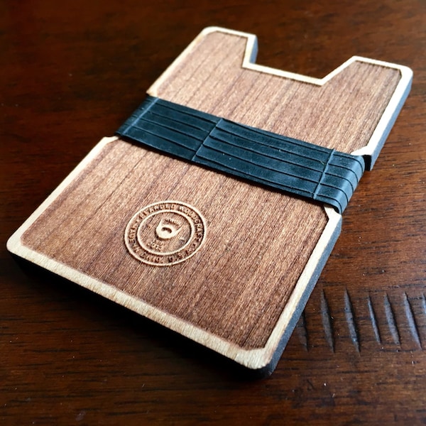 Wood Wallet - Etsy
