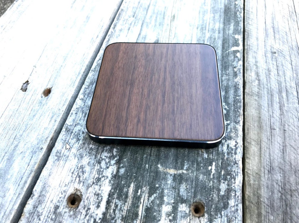 Wireless Charging Station (square) - Wood - Etsy