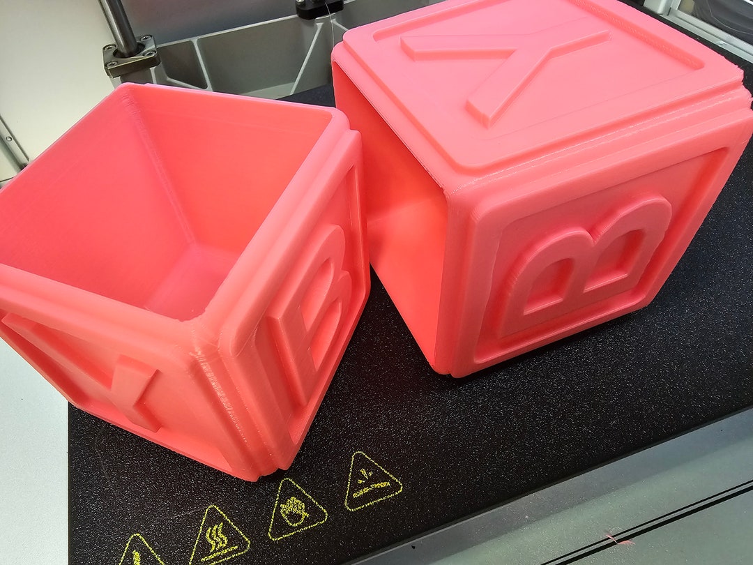 Pair Packed PINK Baby Girl Block Blocks Shower Cake Topper or ...