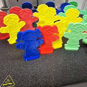 Candyland 4 SET GIRLS Board Game Replacement Pieces Parts Pawns Movers ...