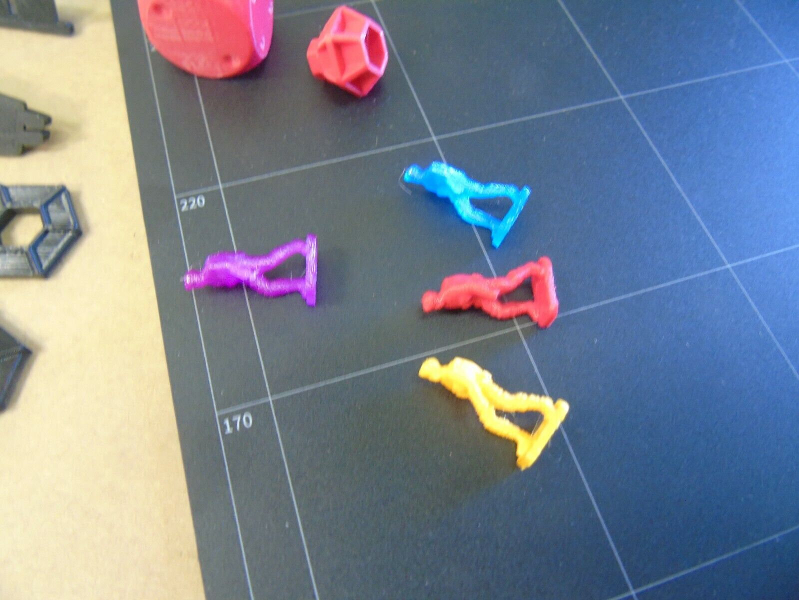 1986 Fireball Island Board Game Replacement Pieces Parts Explorer Pawns ...