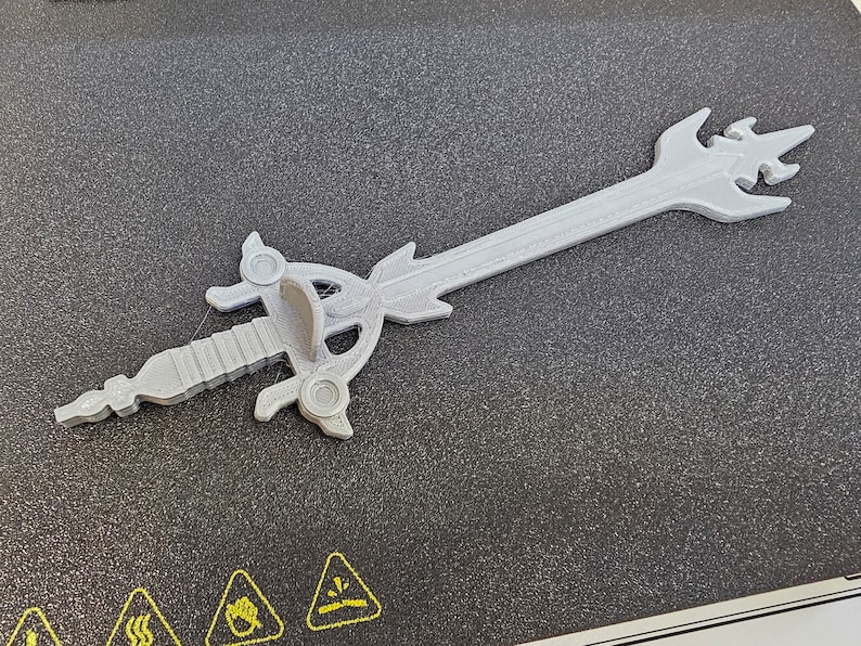 Voltron 3D Printed 1981 Voltron GB36 GB-36 Y&K Japan Blazing Sword ...