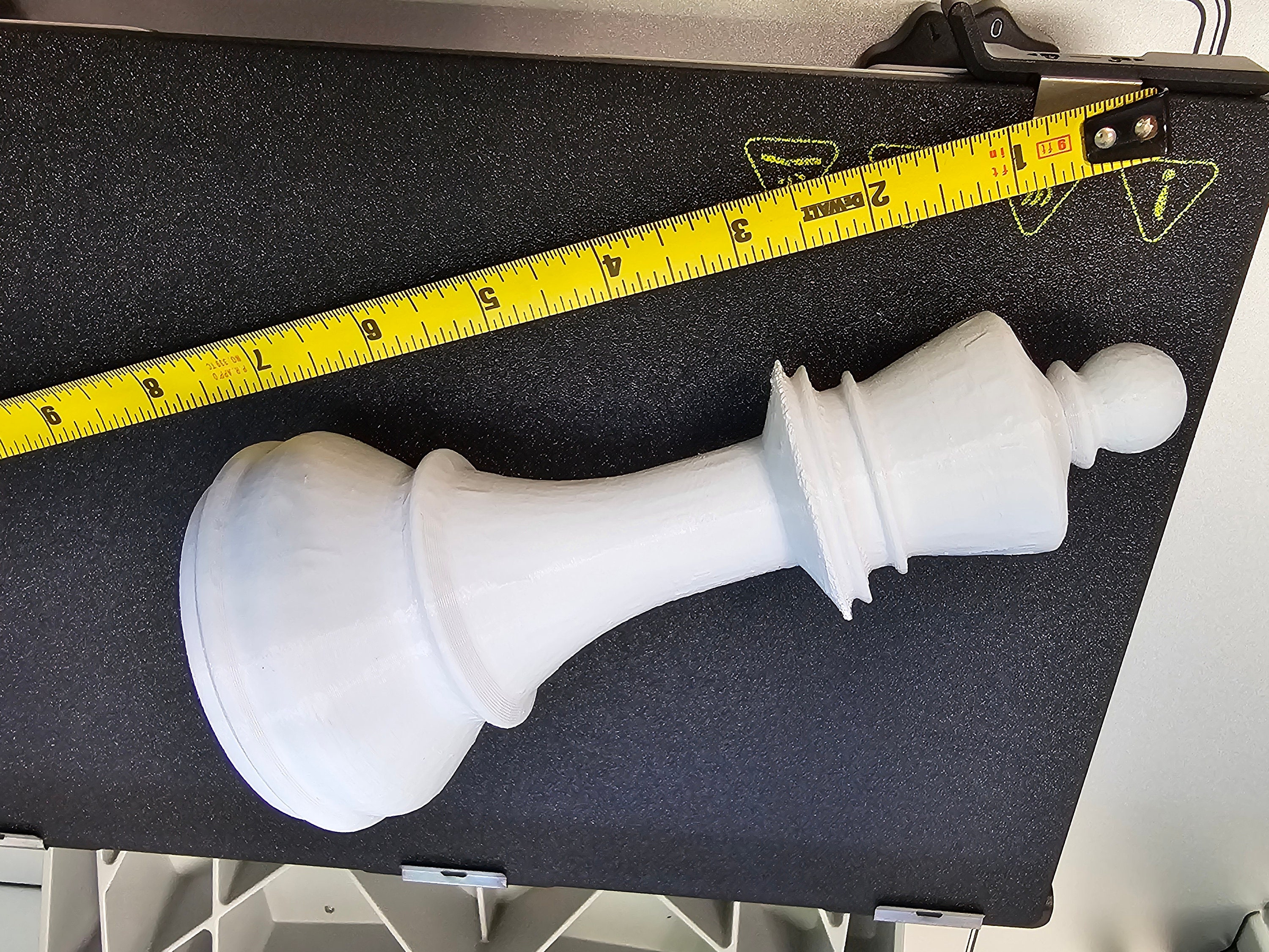 Giant Oversize Indoor Outdoor 32 Piece Complete Classic Chess Set 7 - 8 ...