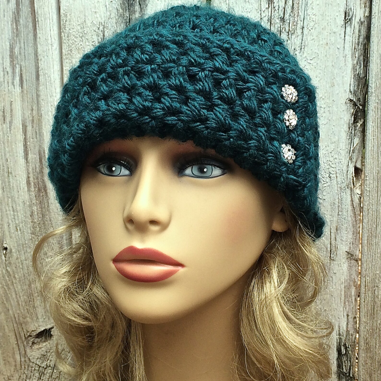 Crochet Pattern the Megan Winter Cloche Women's Beanie - Etsy