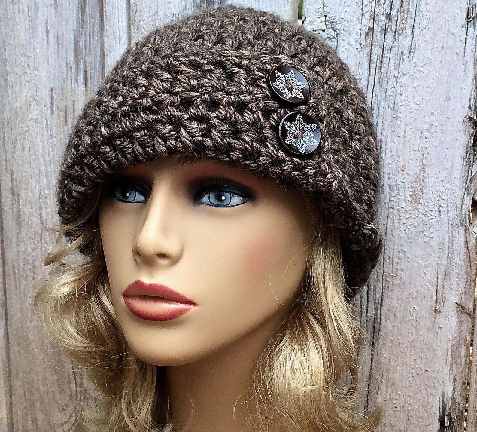 Crochet Pattern the Megan Winter Cloche Women's Beanie | Etsy