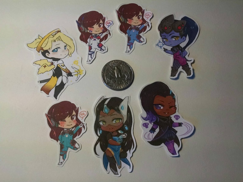 Overwatch Stickers | Etsy