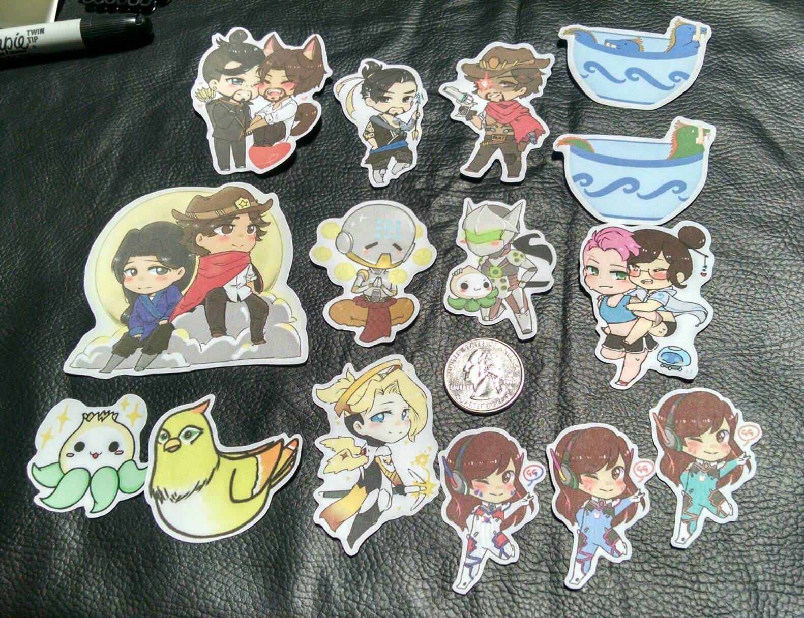 Overwatch Stickers | Etsy