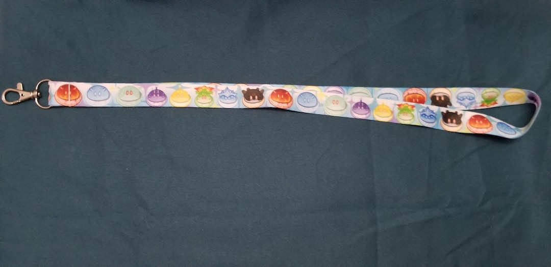 Genshin Slime Lanyard - Etsy