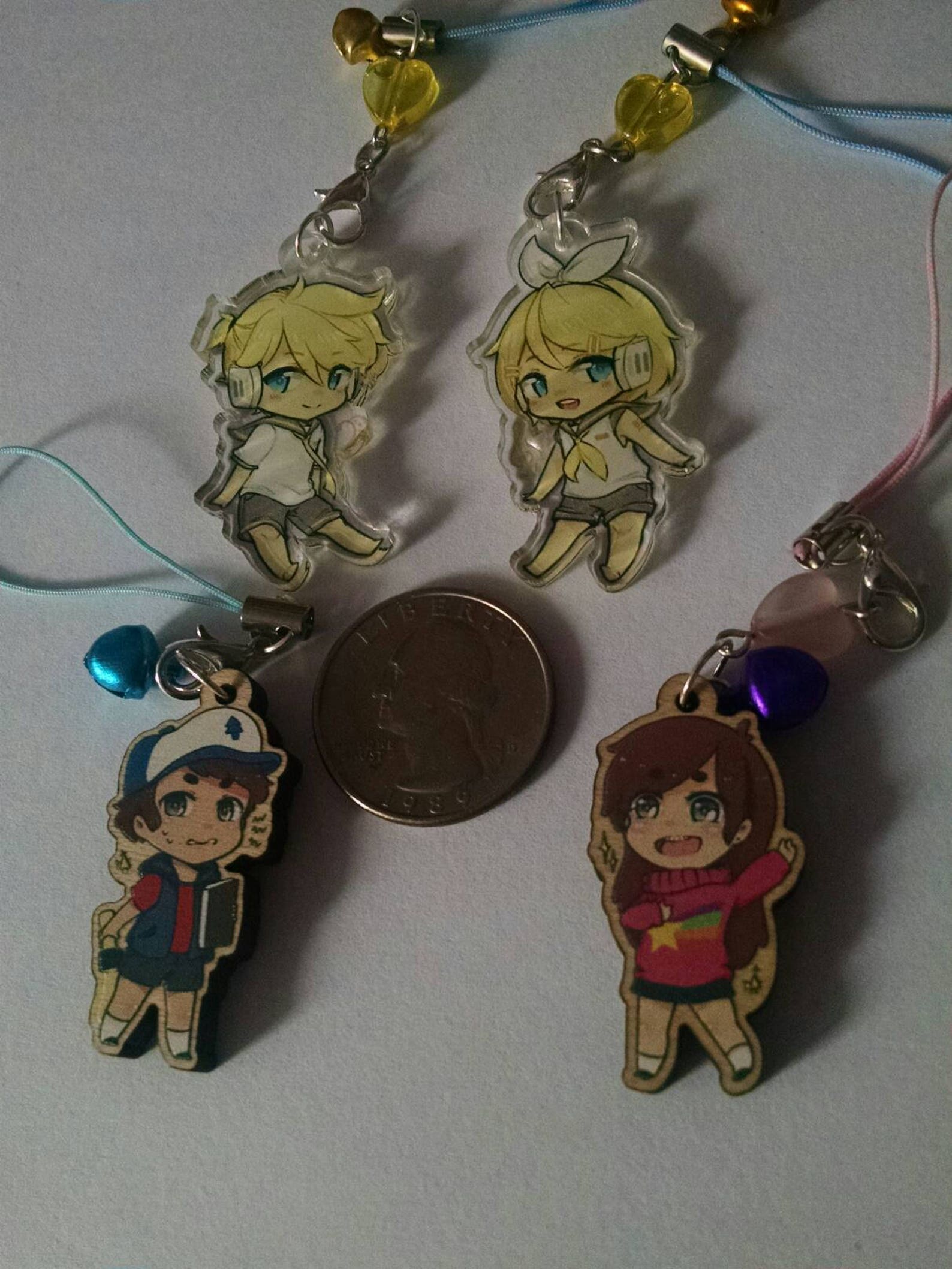 Anime and other phone charms | Etsy