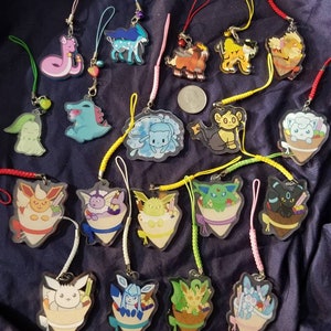 Pokemon Phone Charms - Etsy