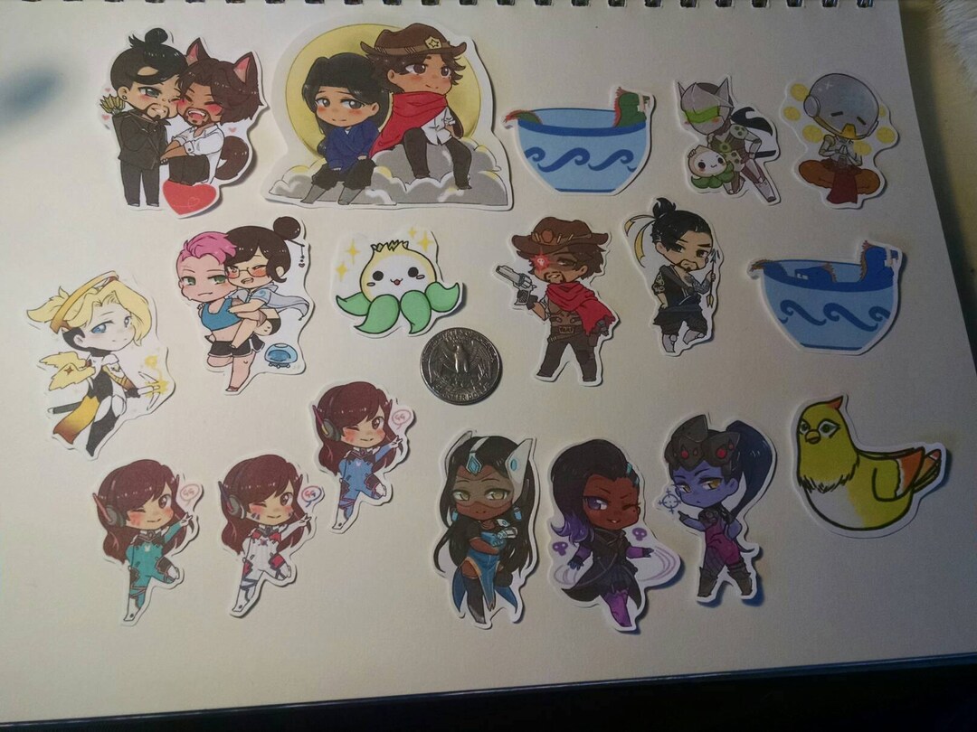 Overwatch Stickers - Etsy