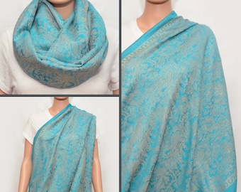 Infinity Scarf With Paisley Floral Pattern Nursing Cover - Etsy