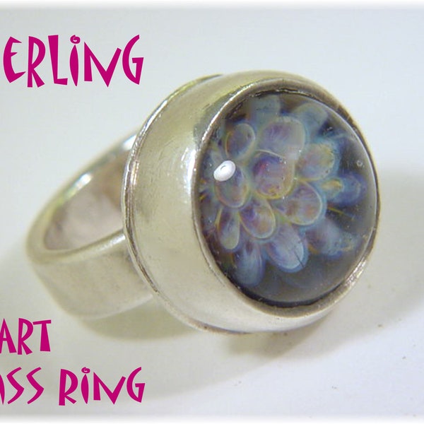 Borosilicate Glass Ring - Etsy