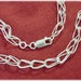 Etruscan Roman Loop Chain Link Sterling Silver 26 Necklace, RARE ...