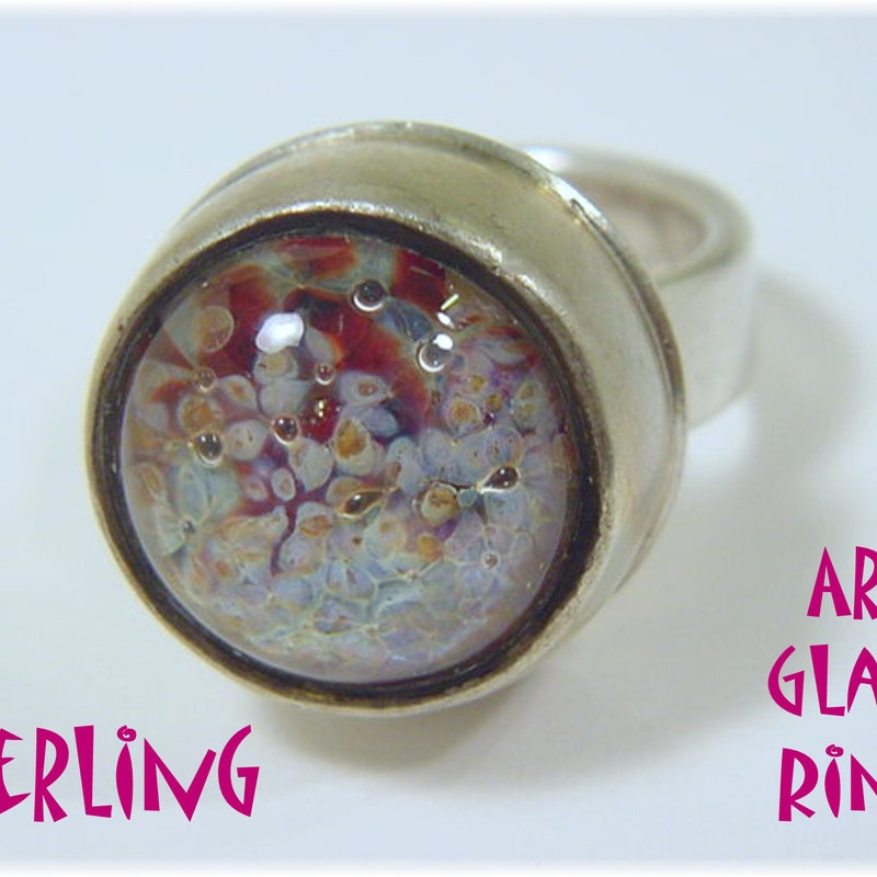 Borosilicate Glass Ring - Etsy