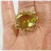 14K Gold 22 Ct Citrine Wire Gold Nugget Ring, Goldsmith Custom One of A ...